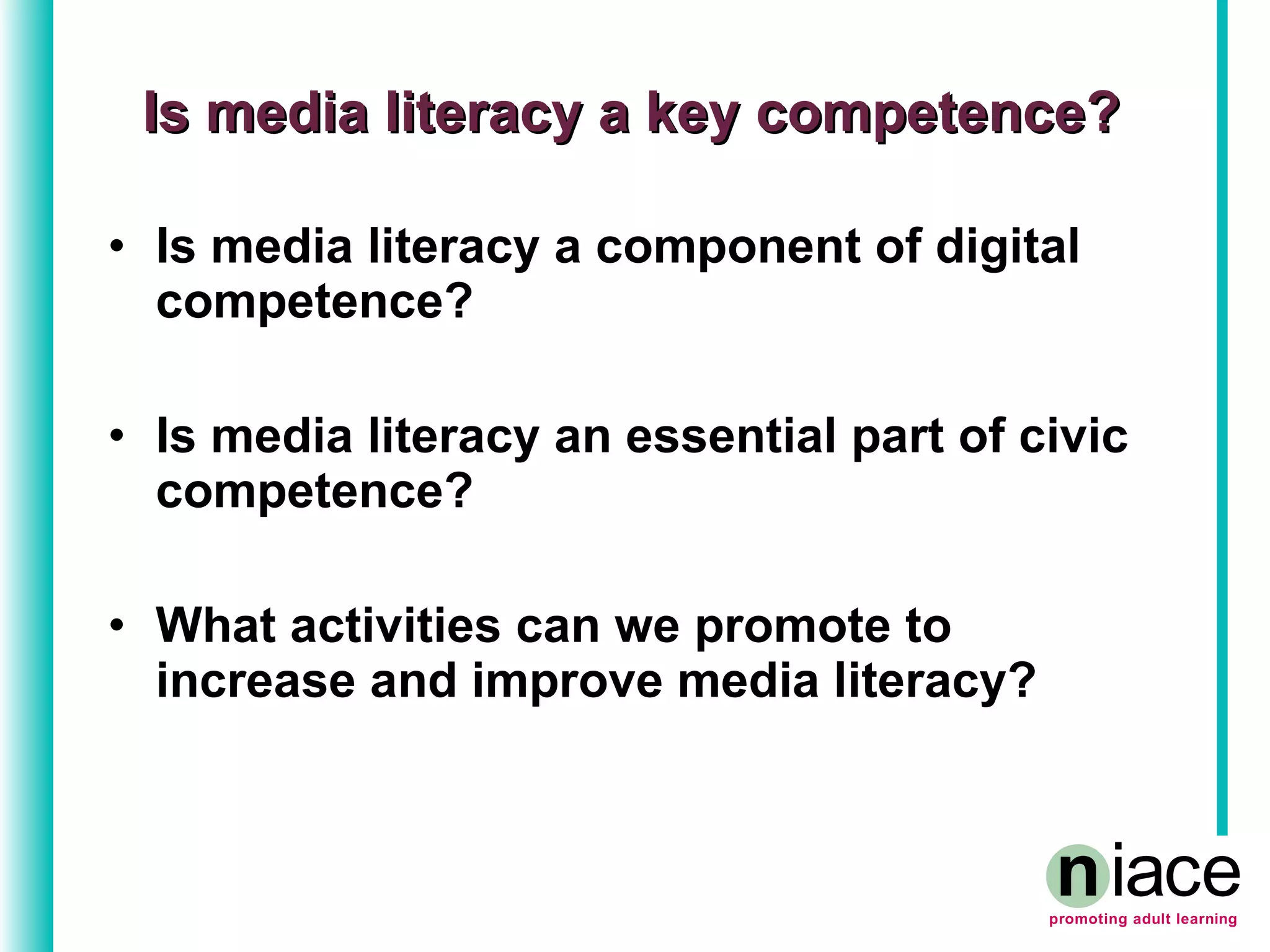Media literacy | PPT