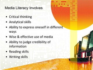 Media literacy | PPTX