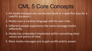 Media literacy | PPT | Technology & Computing