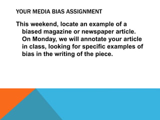 Media Literacy | PPTX