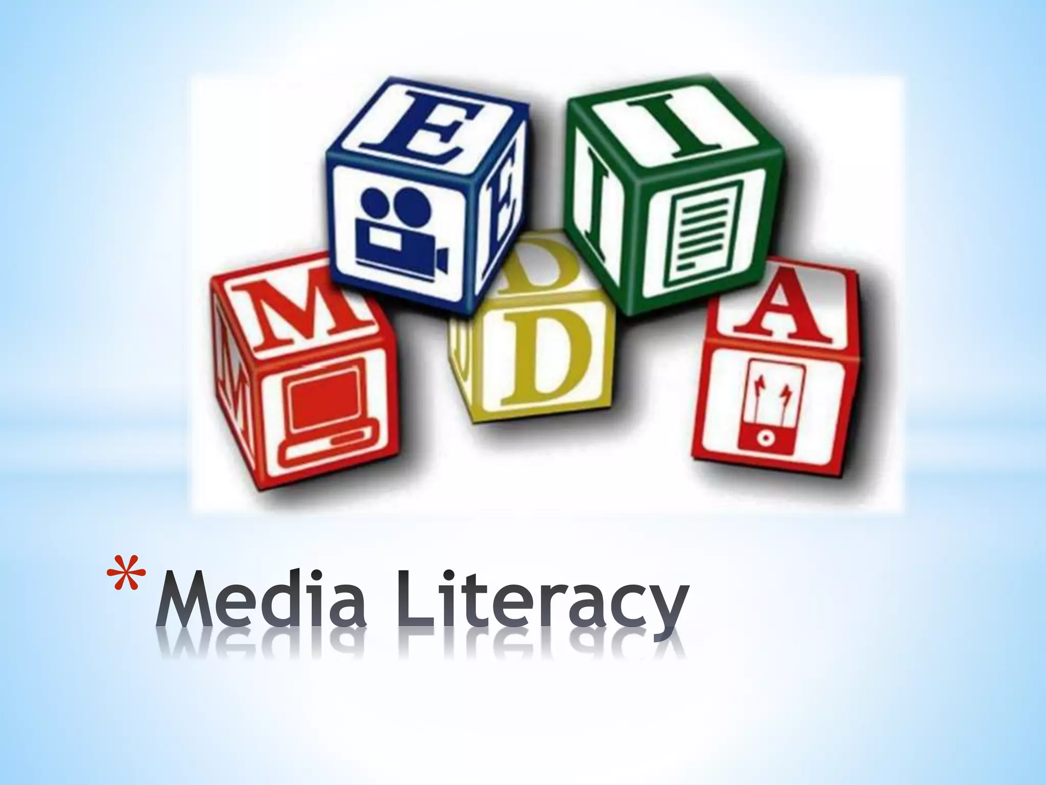 Media literacy | PPTX