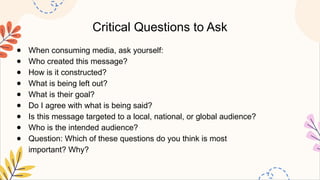 Media Literacy In the Digital Age Century | PPTX