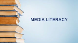 Media literacy | PPTX