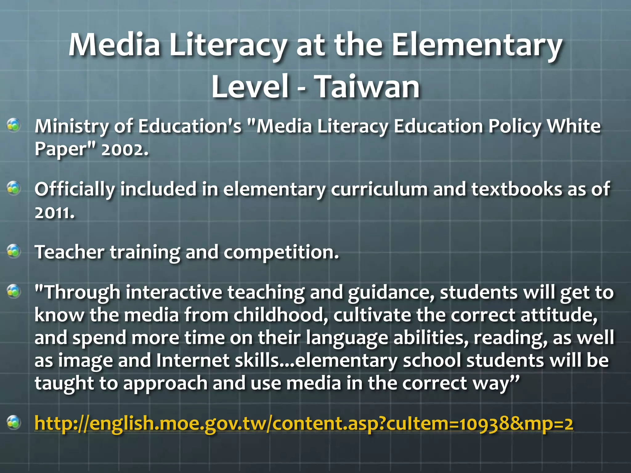 Media Literacy in Education | PPTX