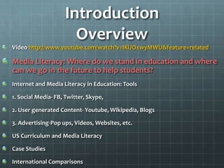 Media Literacy in Education | PPTX