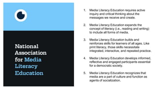Media Literacy in Action, Chapter 1 | PPTX