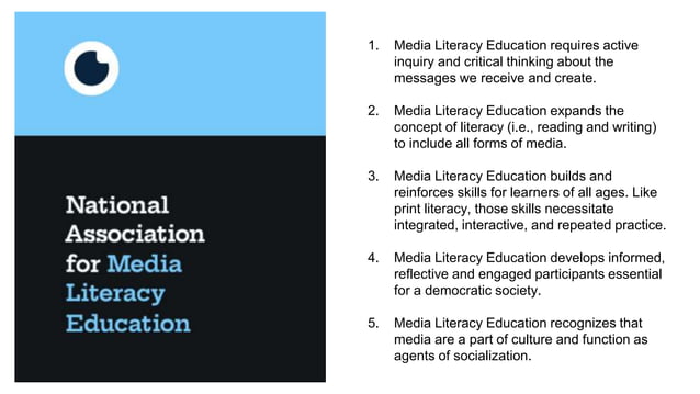 Media Literacy in Action, Chapter 1 | PPT