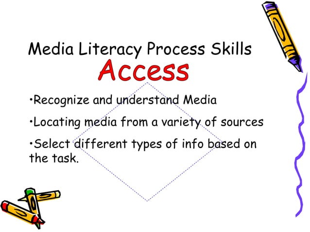 Media literacy introduction | PPT | Family/Children | Genres