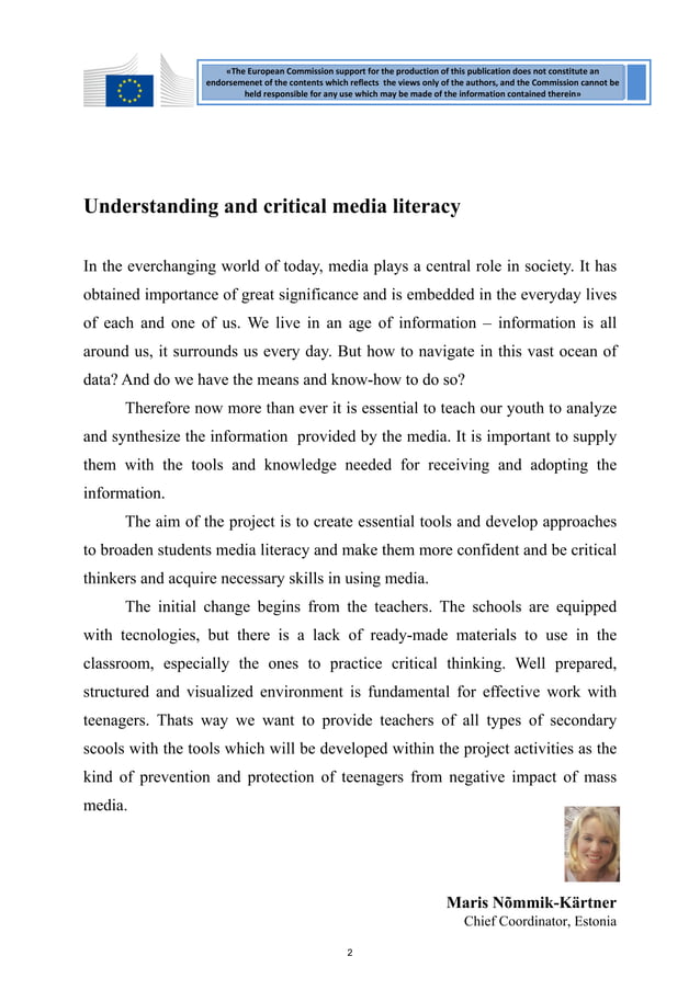 Media literacy lesson plans booklet final | PDF