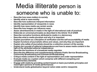 Media Literacy the way foreward final.ppt | Public Radio | Talk Radio