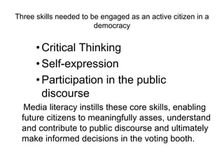 Media Literacy the way foreward final.ppt | Public Radio | Talk Radio