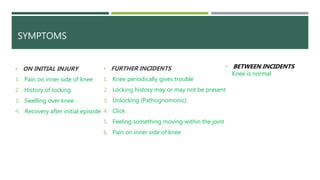 Medial meniscus injury and physiotherapy treatment | PPT