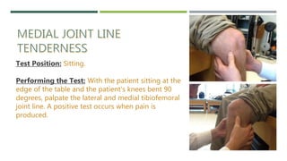 Medial meniscus injury and physiotherapy treatment | PPT