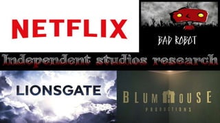 interdependent studios research | PPTX | Television | Entertainment