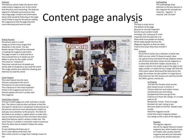 Media magazine annotation | PPTX