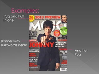 Media magazine, banners puffs and pugs | PPTX