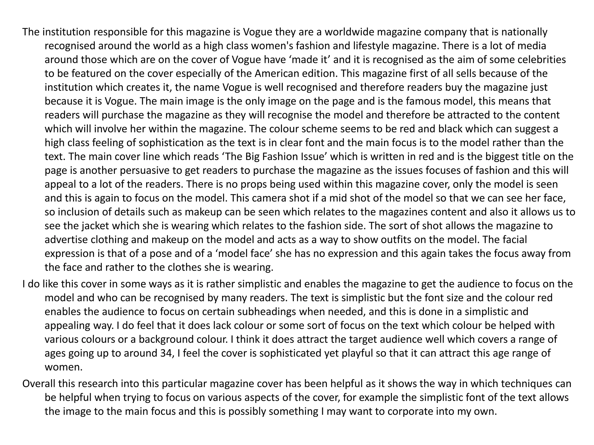 Media magazine cover | PPTX