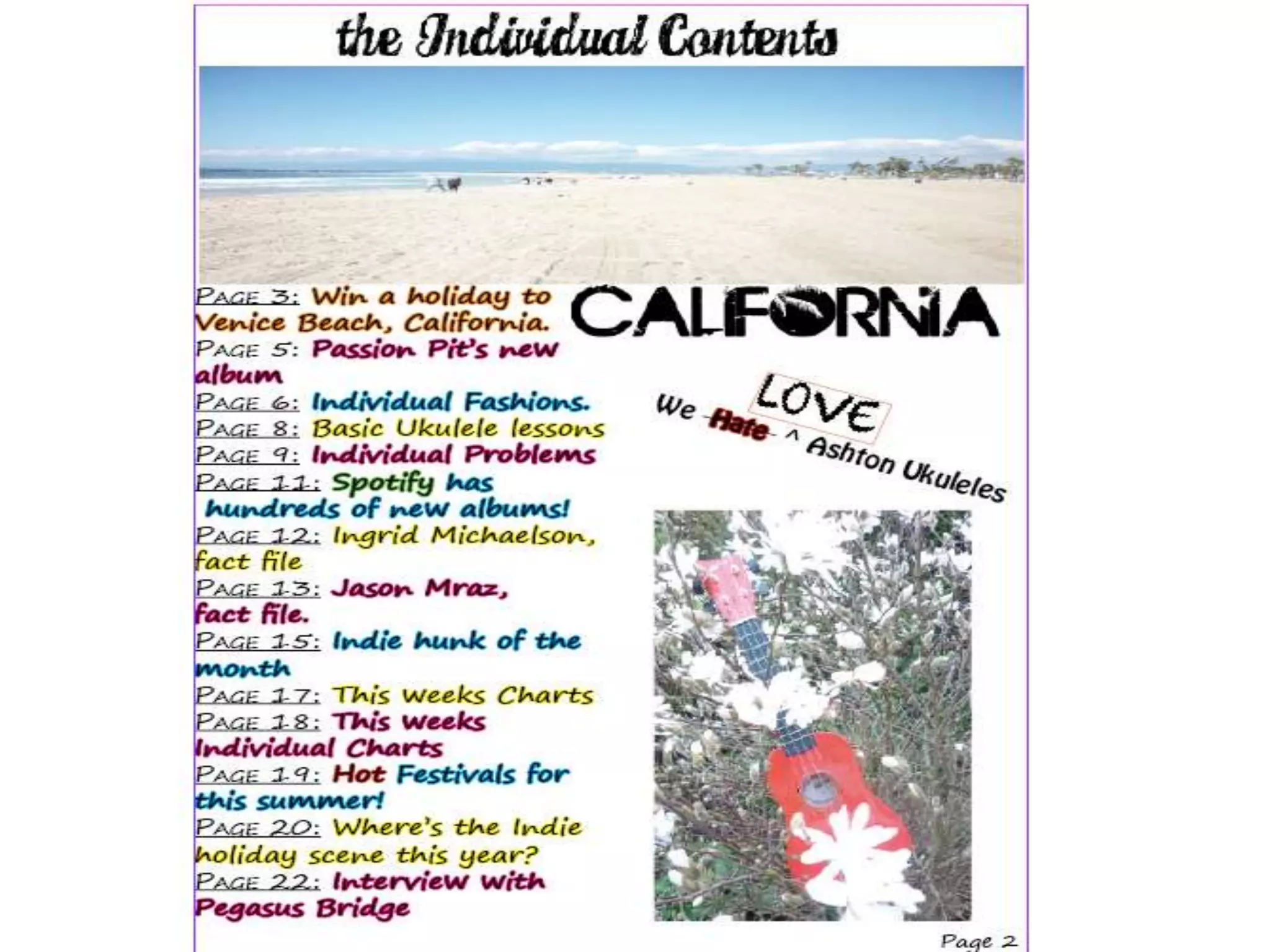 Media Magazine Pages | PPTX