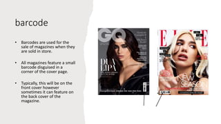 media magazines analysis | PPTX