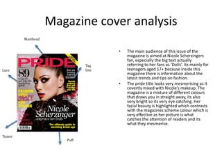 THE GENERIC CONVENTIONS OF MAGAZINES | PPTX