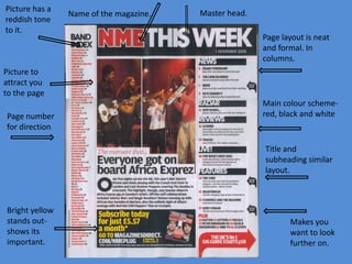 Media magazine codes and conventions | PPT
