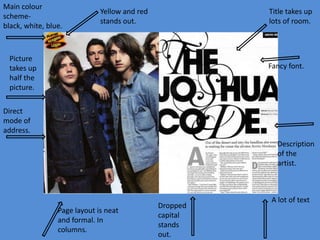 Media magazine codes and conventions | PPT