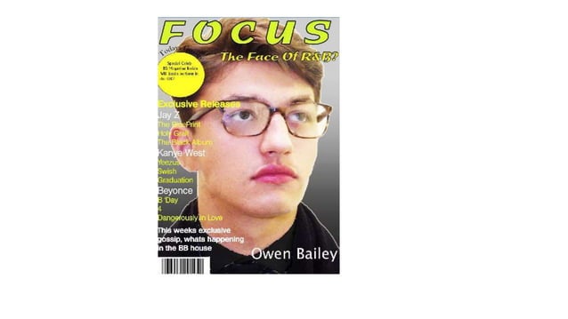 Media magazine timeline | PPTX