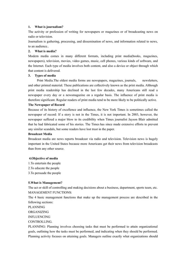 Media management | PDF