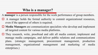 Media Management Chapter ONE 1.ppt