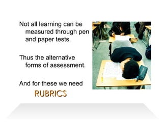 Rubric with Rubistar | PPT
