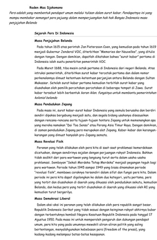 Media massa atau pers | DOCX