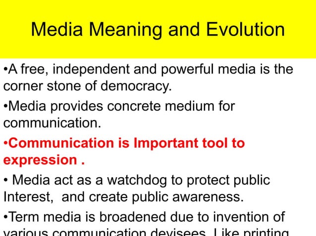Media, Meaning Evolution & Philosophies.pptx