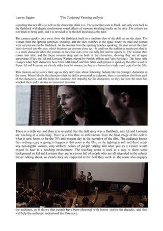 The Conjuring | DOC | Soundtracks, TV and Showtunes | Music