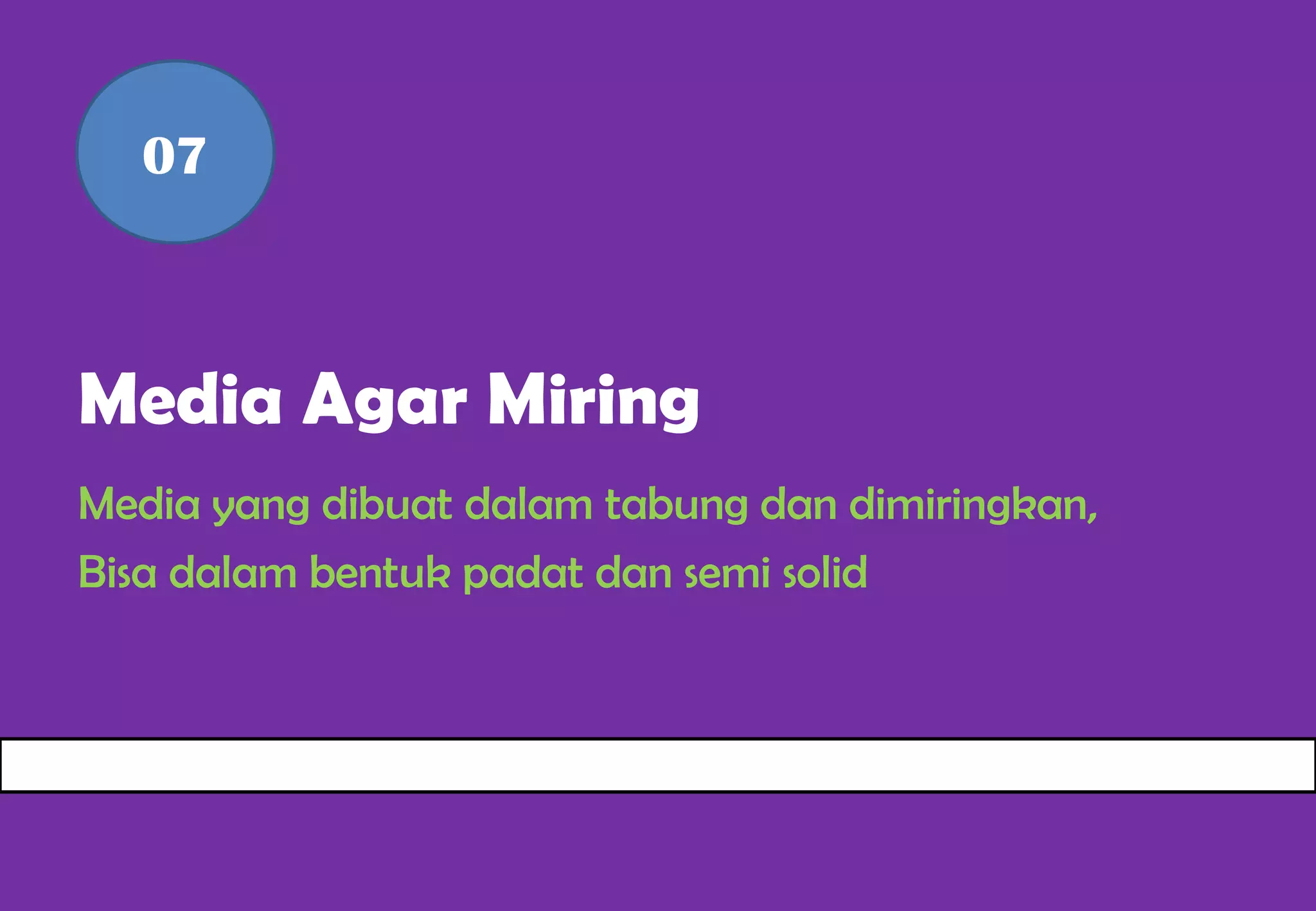 Media mikrobiology: Pengantar dan Aplikasi | PPT