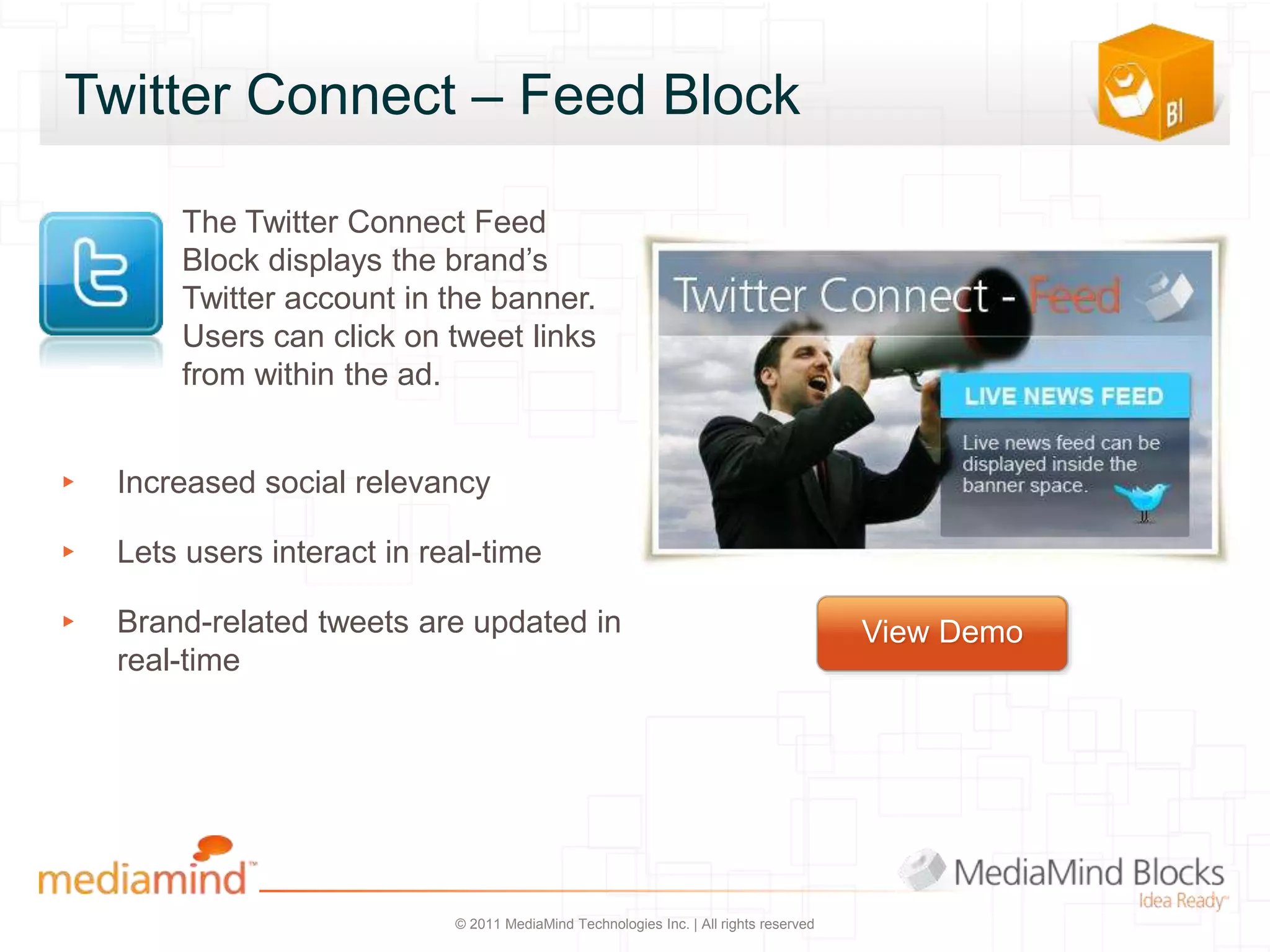 MediaMind Blocks - Sales Presentation | PPT