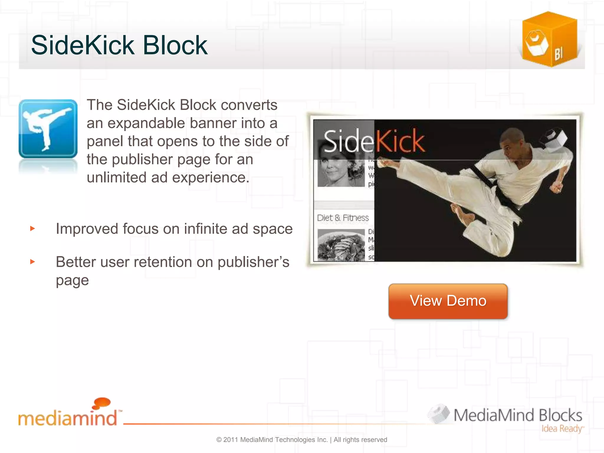 MediaMind Blocks - Sales Presentation | PPT