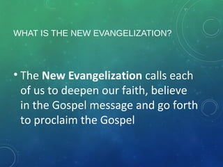 Media Mindfulness for the New Evangelization: A Five Step Approach | PPT