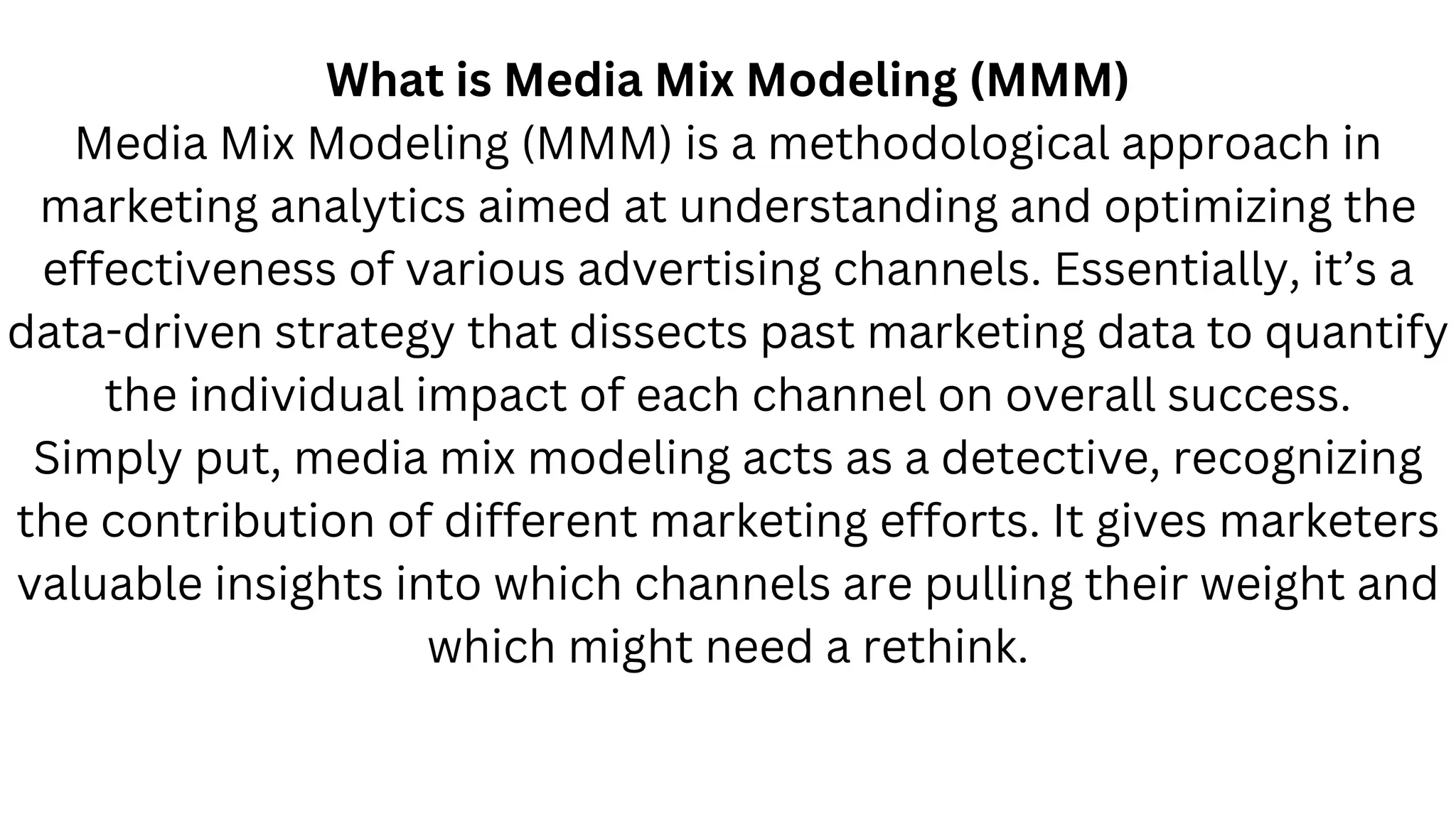 Media Mix Modeling The Key To Strategic Marketing.pdf