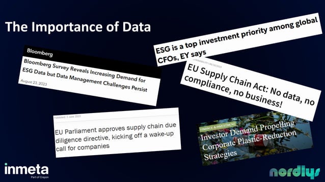 Sustainability Data | PPT