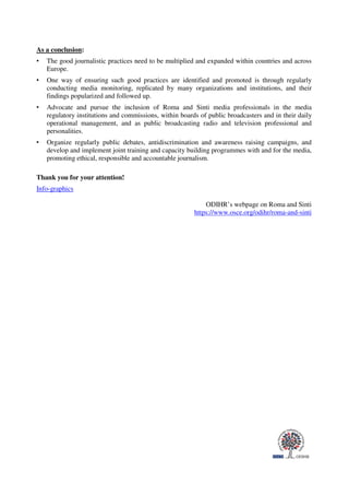 Media monitoring by ODIHR CPRSI - Dan Doghi presentation | PDF