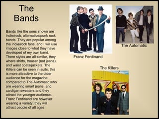 Media Mood Board Bands | PPT