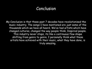 Media music timeline | PPTX