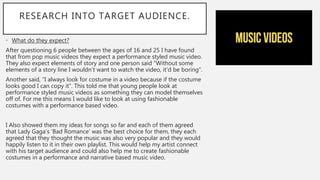 Media music video analysis | PPTX