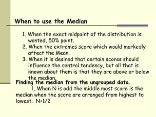 Median | PPT