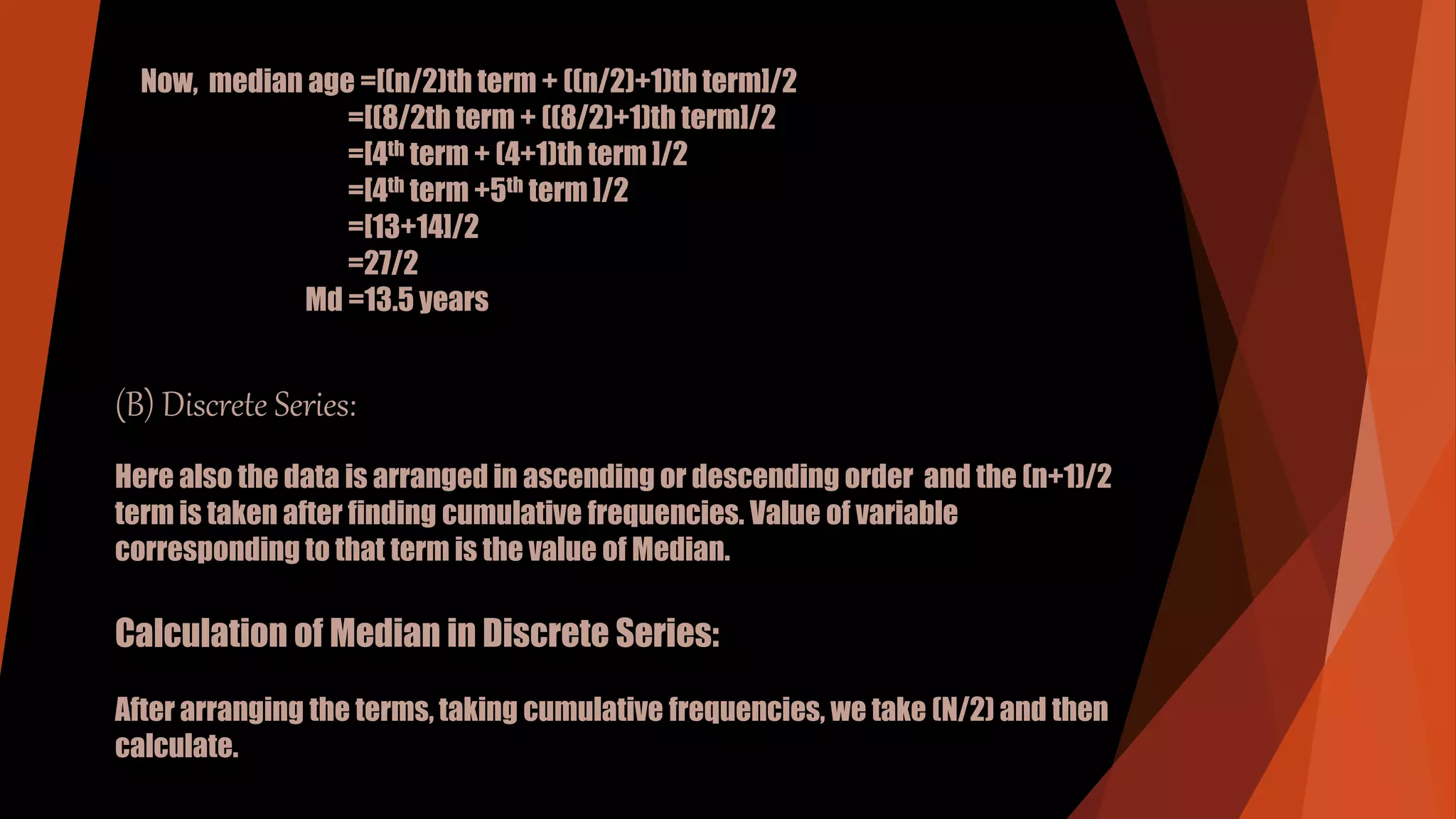 Median | PPTX