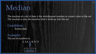 Understanding Median in Mathematics: A Key Measure of Central Tendency | PPTX