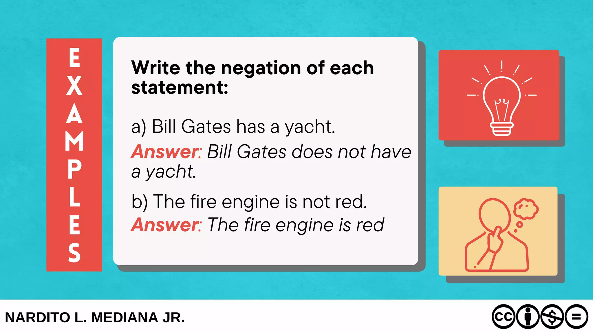 Logic Statements And Quantifiers By Nardito L Mediana Jr Ppt