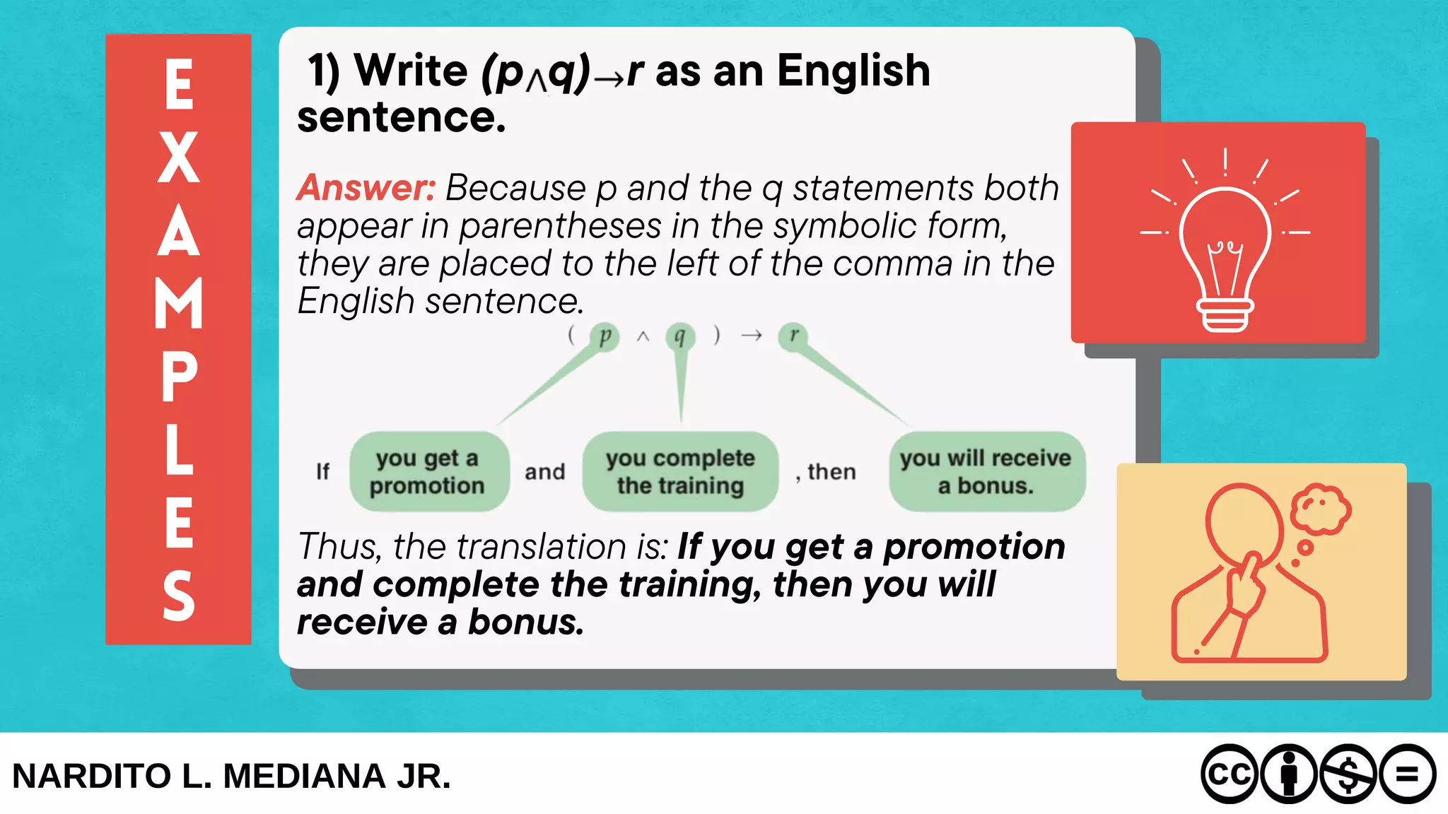 Logic Statements and Quantifiers by Nardito L. Mediana Jr. | PDF