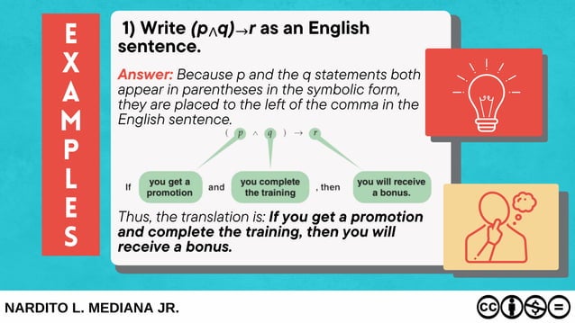 Logic Statements and Quantifiers by Nardito L. Mediana Jr. | PDF | Programming Languages | Computing