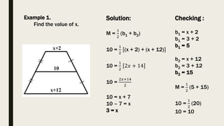 A Median Of Trapezoid